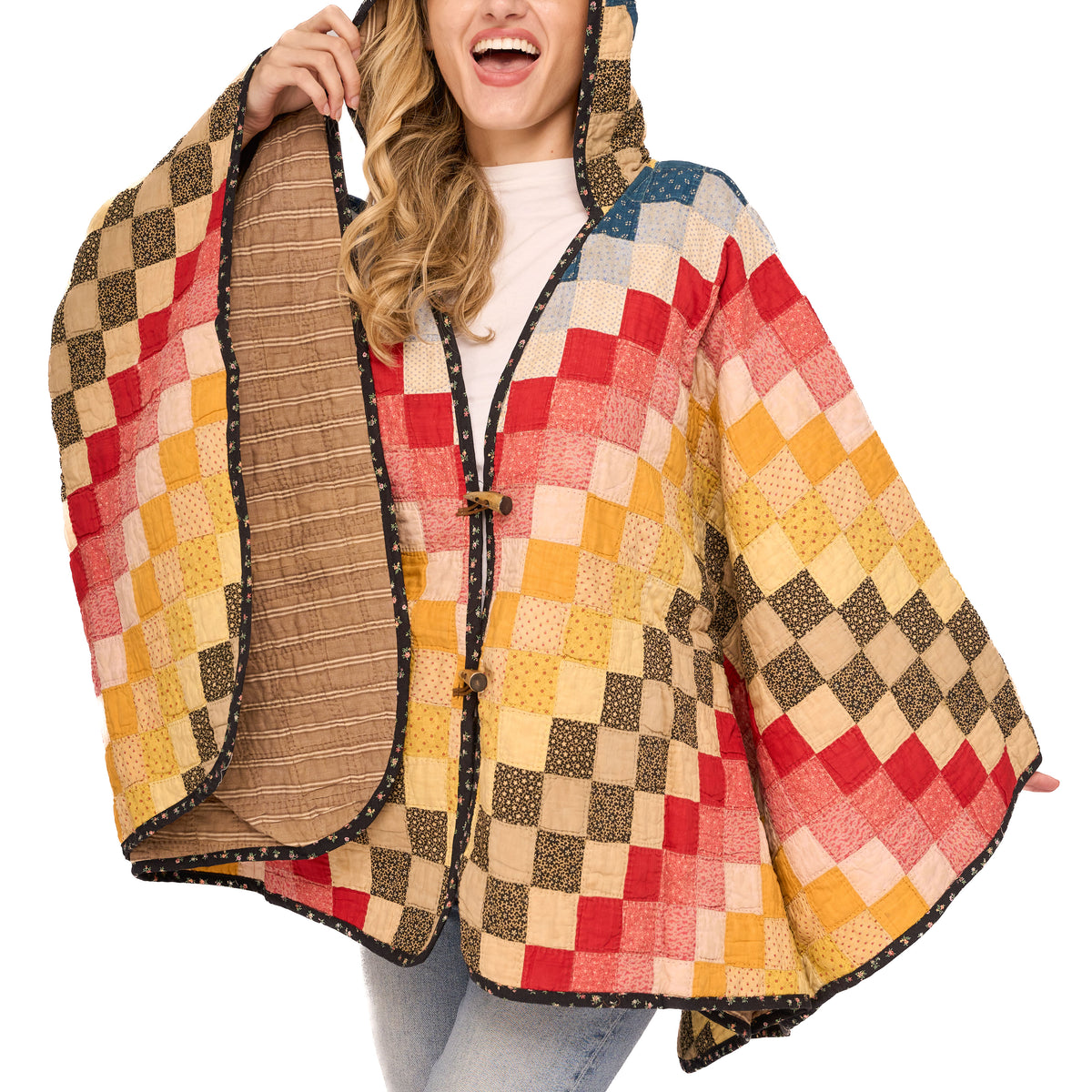 Around the World Poncho – SHAPEAU