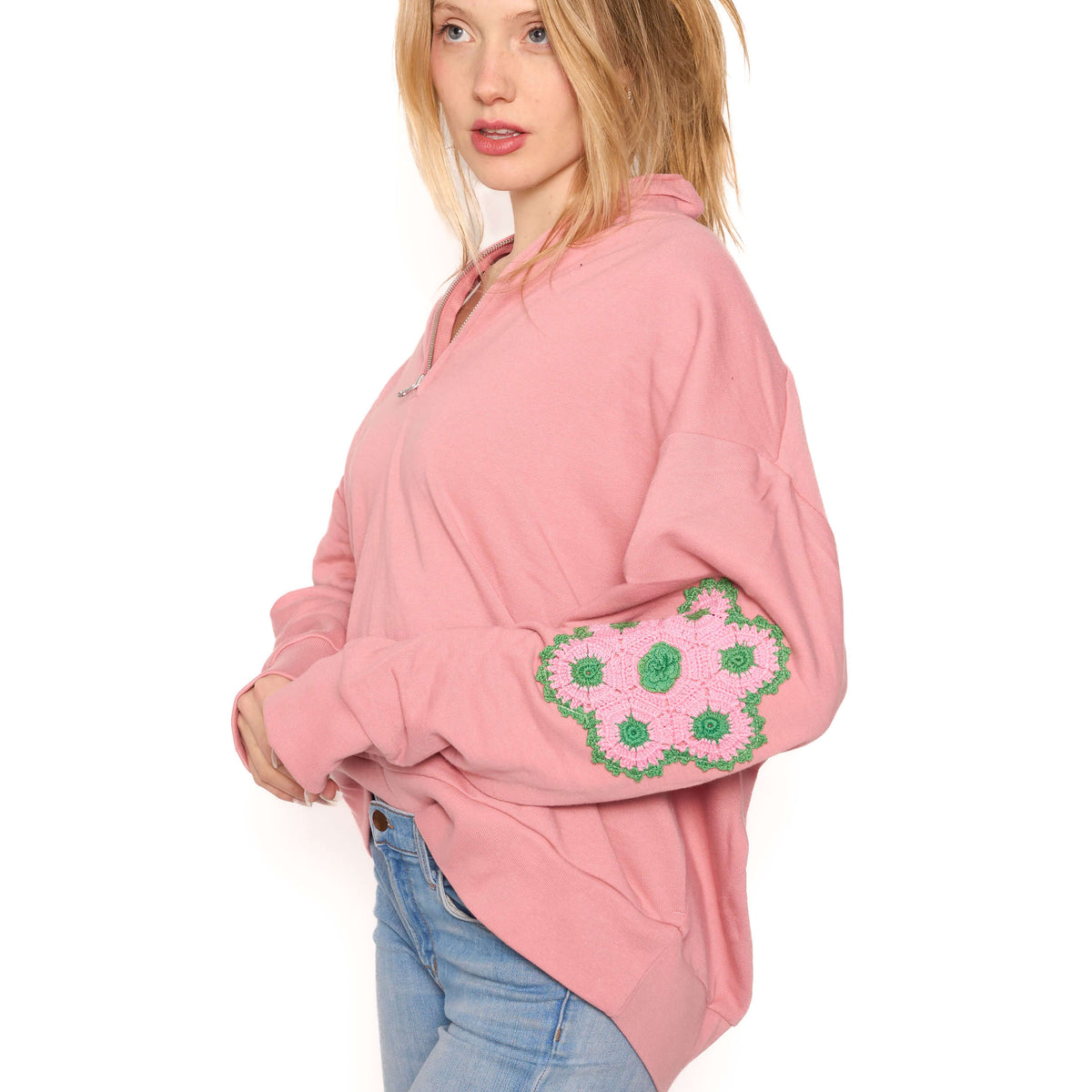 Crochet elbow patch – SHAPEAU